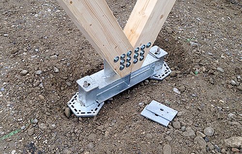 Five advantages of ground screws over concrete foundations